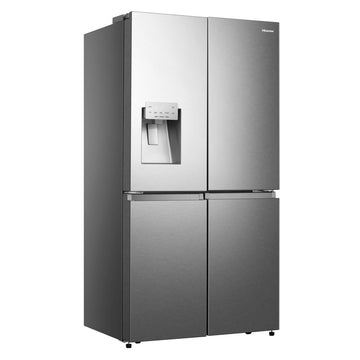 Hisense RQ760N4SASE, Multidoor Fridge Freezer, E Rating in Stainless S ...