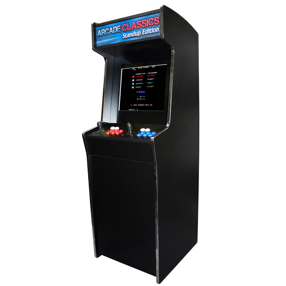 Retro upright arcade classics stand-up machine play 100s more over 160 ...