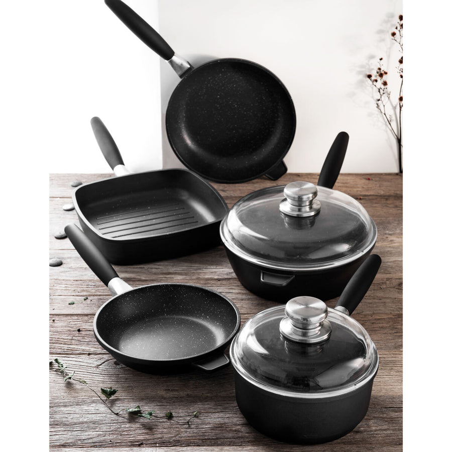 BergHOFF Champion Eurocast 7 Piece Cookware Set – TieDex